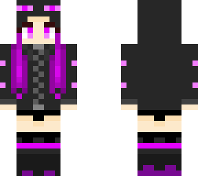 enderman girl | Minecraft Skins