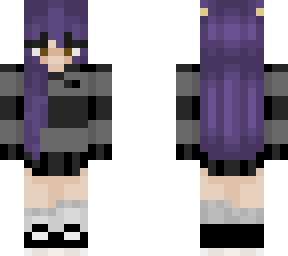 PURPLE FR CONVERSE | Minecraft Skin