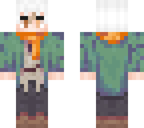 Subaru Gluttony Route No Cloak | Minecraft Skin