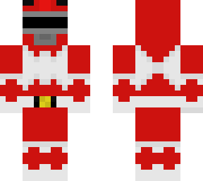 red power rangers | Minecraft Skins