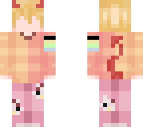 bee boy hello kitty pants (devil) | Minecraft Skin