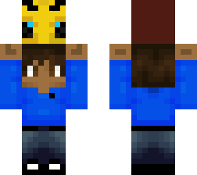 Flipper holding Bee | Minecraft Skin