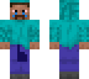 Sad Steve | Minecraft Skin