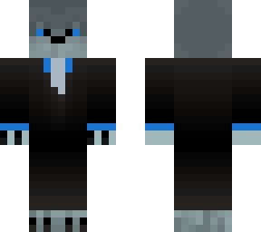 Blue Wolf Suit | Minecraft Skin
