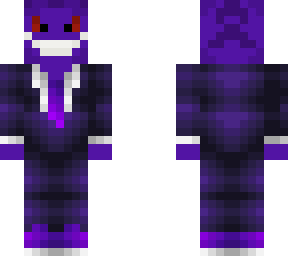 Gengar suit | Minecraft Skin
