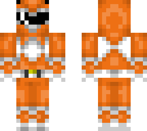 Orange Ranger Skin | Minecraft Skin