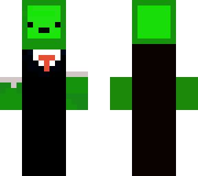 slime in suit | Minecraft Skin