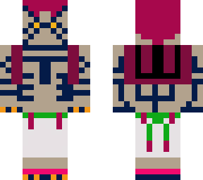 demon slayer akaza | Minecraft Skins