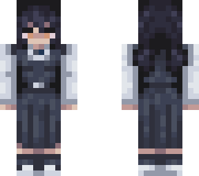 asa mitaka small edit chainsaw man | Minecraft Skin