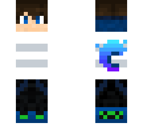 eystreem in a straight jacket | Minecraft Skin