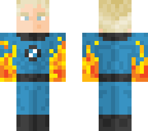 Human Torch | Minecraft Skin