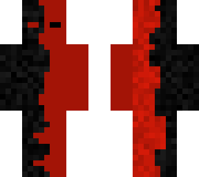 red and black | Minecraft Skins