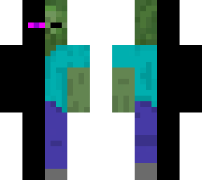 Ender Zombie | Minecraft Skin