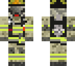 Firefighter [Full Gear] | Minecraft Skin