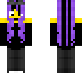 Noob Girl - Dyed Hair - Sunglasses | Minecraft Skin