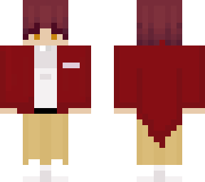 cute boy red | Minecraft Skin