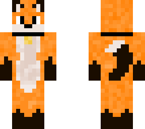 Fox with Collar | Minecraft Skin