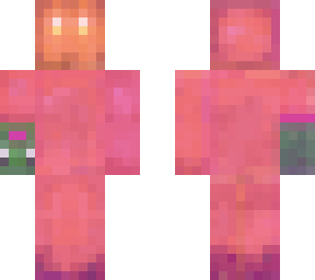Enchanted Apple Head Guy w/ Worm Arm | Minecraft Skin