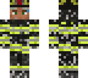 FDNY Firefighter 9/11 [Never Forget] | Minecraft Skin