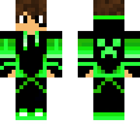 green gamer | Minecraft Skin