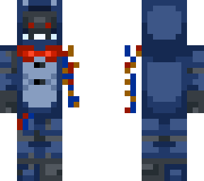 Withered Bonnie | Minecraft Skin