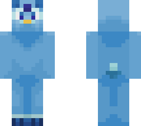 2017 Blue furby connect (minor edits) | Minecraft Skin
