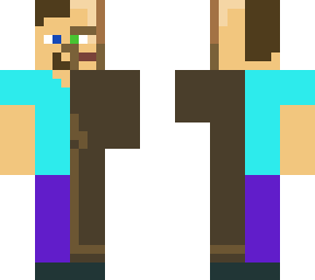 half villager half steve | Minecraft Skin