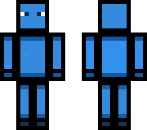 Blue Man | Minecraft Skin