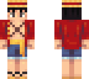 luffy one piece | Minecraft Skins
