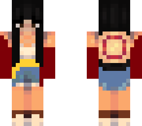 Luffy Girl | Minecraft Skin