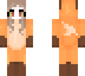 Fox girl | Minecraft Skin