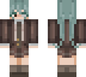 monitoring miku ! | Minecraft Skin