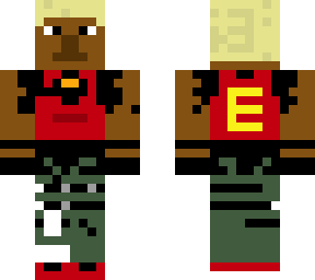 Rap Boy Reloaded as a capybara | Minecraft Skin