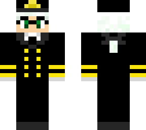 Me as a titanic captain | Minecraft Skin