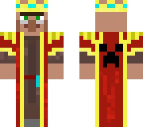 Villager King Red | Minecraft Skin