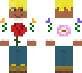 Flower Dude (Updated) | Minecraft Skin