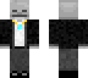 Tuxedo Skeleton | Minecraft Skin