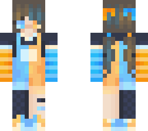 Falling Through The Hourglass -Recolour- | Minecraft Skin