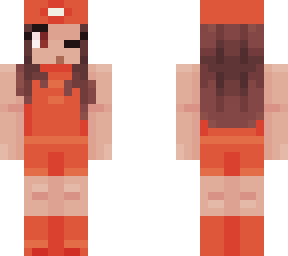 Miner Girl Emerald ~ 8-Bit Warrior #21 | Minecraft Skin