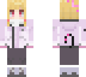 Saiba Momoi Winter | Minecraft Skin