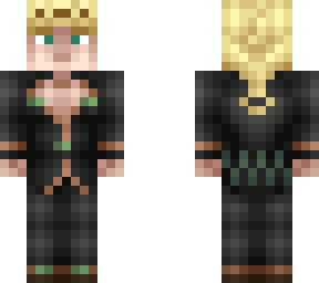 Giorno Giovanna [GANG STAR] | JOJO 5: Golden Wind | Minecraft Skin