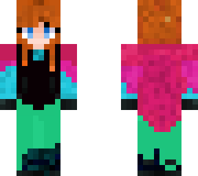 Anna From Frozen. | Minecraft Skin