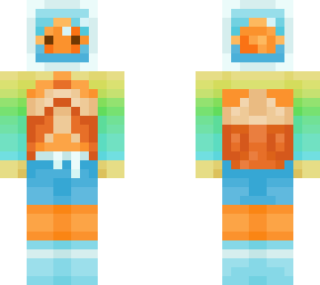 Goldfish brain | Minecraft Skin
