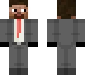 steve in a suit | Minecraft Skins