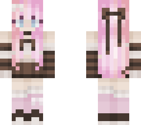 Strawberry Choco !! | Minecraft Skin