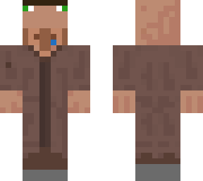 Dumb Villager From 1 Million Villager Manhunt GROXMC | Minecraft Skin