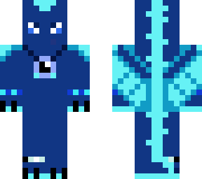 blue dragon | Minecraft Skins