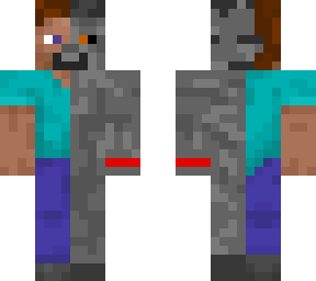 Cyborg Steve | Minecraft Skin