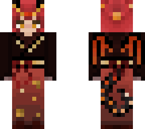 Fire dragon | Minecraft Skin