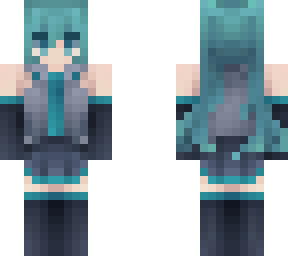 Hatsune Miku | Minecraft Skin
